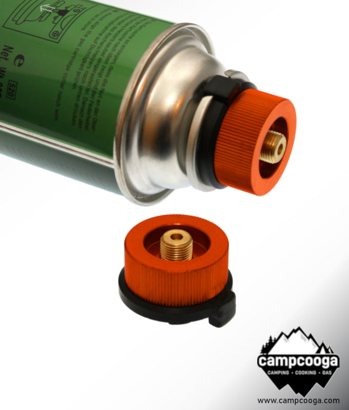 Adapter für MSF-1a 220g 227g Kartuschen auf Schraubgewinde Gaskocher ...